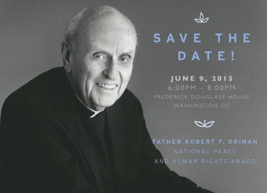 Father Robert F. Drinan National Peace and Human Rights Award - Council ...