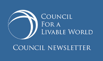 Council: Front and Center May 27 - Council for a Livable World